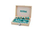 Buy TOTAL Blue Router Bits 8 mm (Pack Of 12) TACSR1121 Online at Best ...