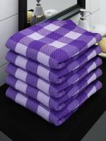 Buy Athom Living Eco Saviour Premium Cotton Bath Towel/Gamcha Purple ...