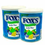 Buy Fox's Crystal Clear Fruity Mints Pack of 2 Jar, 2 x 180 g Online at ...