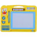Buy NAXUE Yellow Double Sided Magnetic Slate 24 Months and Up 31 x 2.7 ...