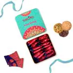 Buy Cookieman Diwali Gift Box - Golden Chakra 250g Assorted Cookies ...