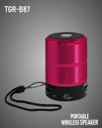 Buy Tiger B87-Pink Bluetooth Speaker Support Tft SD Card/USB/Aux 10M Long Range TWS Quick ...