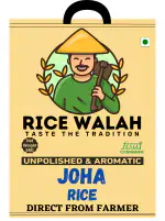 Buy RiceWalah Joha Rice - 10kg Bag - Aromatic Rice - Unpolished Rice ...