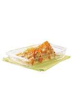 Buy Borosil Borosilicate Glass Rectangular Baking Dish Container, 1500 ...