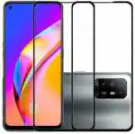 Buy Alphax Oppo F19, CPH2219 Transparent Glass Anti Glare and Scratch ...