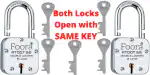 Buy Foora Lock and Key, Door Lock for Home, Shop Same Key for Multiple ...