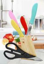 Buy ALKAR Kitchenware Multicolor Stainless Steel Knife Set - Pack Of 5 ...