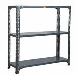 Buy MILNIL 24 Gauge Grey 3 Shelf Rack 36x36x12 Online at Best Prices in ...