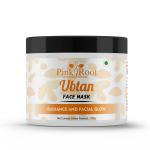 Pink Root Men and Women Ubtan Face Mask Anti Bacterial Dm Water and ...