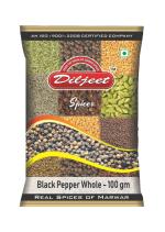 Buy Diljeet Spices 100Gm Black Pepper Whole | Saabut Kali Mirchi Online at Best Prices in India ...