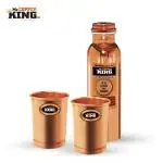 Buy Mr. Copper King Pure Copper 3Pcs Combi Set Plain Online at Best ...