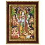 Buy VS Creations Lord Satyanarayana Swamy/Vishnu Photo Frame with ...