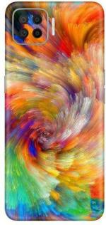 Buy instyler Oppo F17 Matte Vinyl Textures Printed Mobile Skin Sticker ...