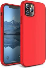 Buy Mcase Silicon Red Back Cover For Apple Iphone 12 Pro Max Online at ...
