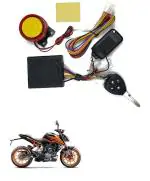Buy Qiisx Tubeless Motorcycle/Bike Alarm Security System Button Remote ...