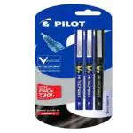 Buy Pilot V7 Hi - Techpoint Pen (Pack of 3,2 Blue,1 Black) Online at ...