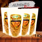 Buy Limara 100% Natural Premium California Almonds 1kg (4 Pack of 250g Pouch) | Premium Badam ...