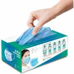 Buy ATOM Shield Self Dispenser Box 50 3ply Non-Washable, Reusable ...