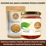 Buy Kasbaa Homemade Healthy & Tasty Moong Dal Badi/Mangodi/Wadi 300 gm ...