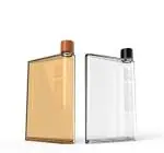 Buy PAN P@CIFIC Plastic A5 420Ml Be Happy Memo Notebook Style Flat Ultra Slim Portable Water ...