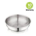 Buy Allo CookSafe 4 Litres TriPly Stainless Steel tasla | Induction Friendly | Naturally Non ...
