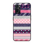 Qrioh Multi Pattern Glass case for Oppo A36 - JioMart