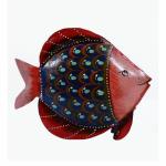 Buy DecoCraft Iron Handpainted Fish Showpiece for Home décor ...