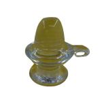 Buy LOTUS RISE Shiv Crystal Shivling / Glass Shivling / Sphatik ...
