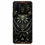 Buy Voleano back cover for Vivo Y 12S, angry, owl, back, cover Online ...