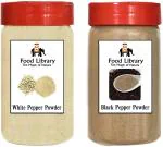 Buy Food Library Black Pepper And White Pepper Powder Sprinkler, 100 G ...