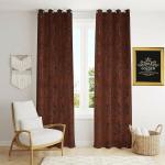 Buy Golden Legacy 274.32 cm (9 ft) Velvet Room Darkening Long Door ...