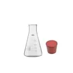 Buy ABGIL Borosilicate Glass Erlenmeyer Narrow Mouth Graduated Conical ...