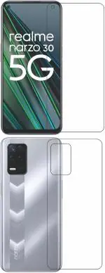 Buy Gs Smart Front And Back Tempered Glass For Realme Narzo 30 5G ...