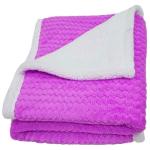 BRANDONN Purple Zigzag Microfiber Wrapper 100 cm x 80 cm (0-12 M) - JioMart