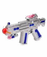 Buy Honeybun Space Gun Toy with LED Matrix Flashing Rotating Blades ...