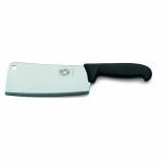 Buy Victorinox Fibrox Handle Kitchen Cleaver, Stainless Steel Serrated ...
