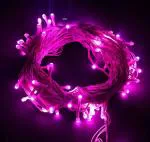 Buy DAYBETTER Corded Electric Pink LED String Light 36 ft Online at ...