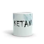 Buy Rish Ketan Name Theme Printed Light Blue Ceramic Coffee Mug, 350 Ml ...