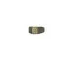 Buy OMEGA GOLD Kumbh Rashi Yantra (Panchdhatu) Ring Online at Best ...