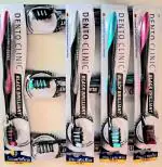 Buy DENTO CLINIC BLACK BRILLIANT CHARCOAL TOOTHBRUSH - PACK_OF_6 ( 2 ...