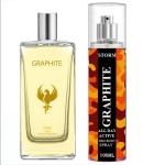Buy GRAPHITE STORM DEO AND MISHIFE PERFUME PACK OF 2 Online at Best ...