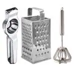 Buy DreamBasket Stainless Steel Lemon Squeezer & Grater & Mathani for ...