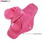Buy SAFEPAD REUSABLE SANITARY PADS ( 2 NIGHT PADS - PINK ) Online at ...