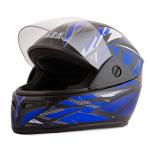 Buy TIARA TRH-005 Motorcycle Full Face Helmet for Men & Women, Graphic ...