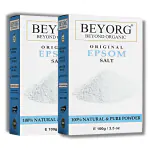 Buy BEYORG Organic Epsom Salt Powder for Skin Acne, Scars, Dark spots ...
