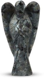 Buy ONVOL Black Labradorite Angel For Healing, Vastu Correction and ...