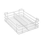 Buy Devashree Stainless Steel Partition Kitchen Basket (W17 x D20 x H8-Inch) Online at Best ...