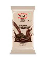 Buy Denali Foods Extra Premium Dark Compound Slab-Delicious for Baking ...