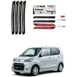 Buy Feelitson Black Car Bumper Protector Safety Guard Single Strip For ...