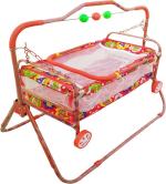 Buy Rawzz Red Metal Cradle |BASSINET|BASINET|CRADLE|BABY BASSINET|BABY ...